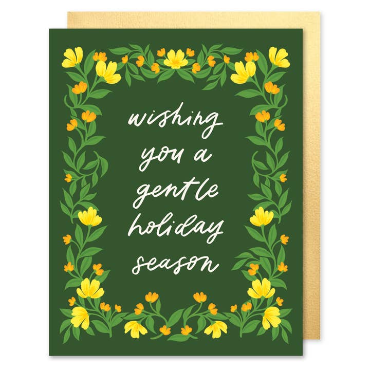Gentle Holiday Season Card – Juxtapose Cards & Gifts